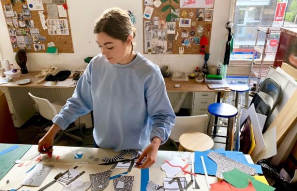 Hackney artist’s 66-foot mural brightens up star-studded photography ...