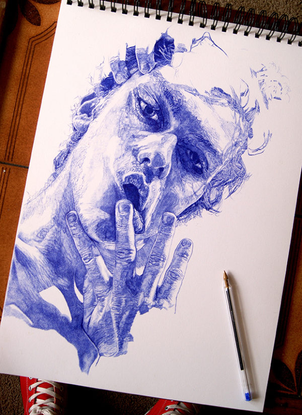 Drawing inspiration: Biro art takes centre stage at With/Draw ...