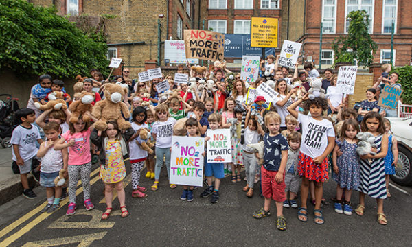 Road closures: William Patten pupils stage protest to mark Clean Air ...