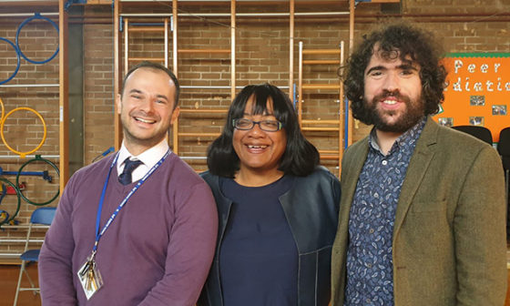 Diane Abbott drops in at Hackney primary school’s Democracy Day ...