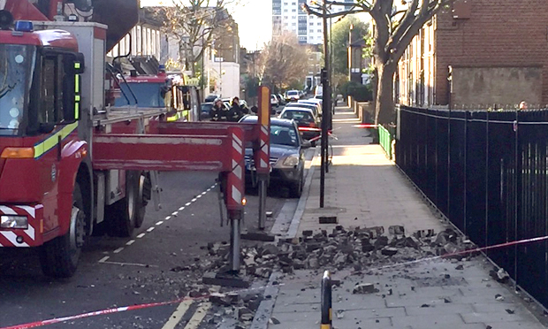 London Fields tower block where bricks fell 100 feet faces a year of ...