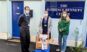 Homerton Hospital staff donate to Hackney Foodbank as a ‘thank you’ to ...