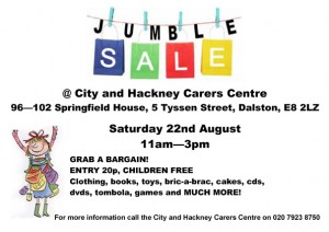 jumble-sale-poster – Hackney Citizen