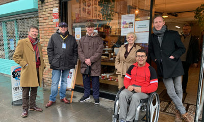 Laurence Fox visits Hackney to help promote anti-road closures campaign ...