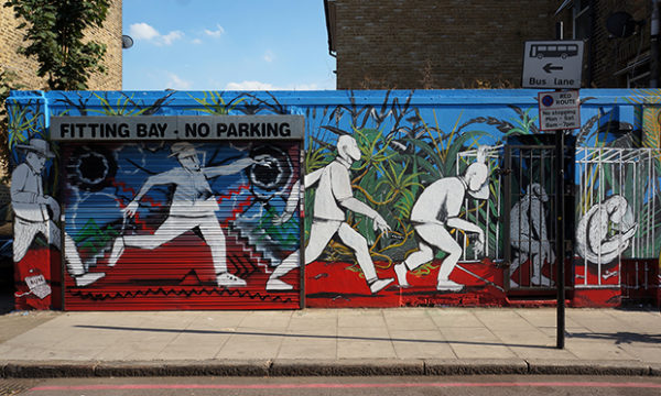 ‘The scene in east London is a jungle’: Street artist speaks out after ...