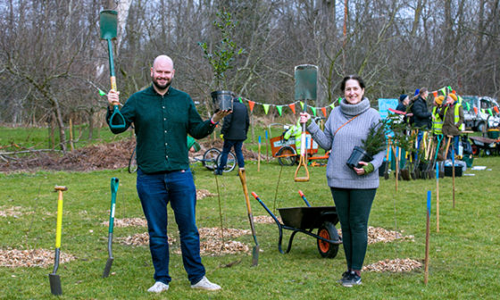‘Greening the grey’: Clapton pupils help plant 780 trees on former ...